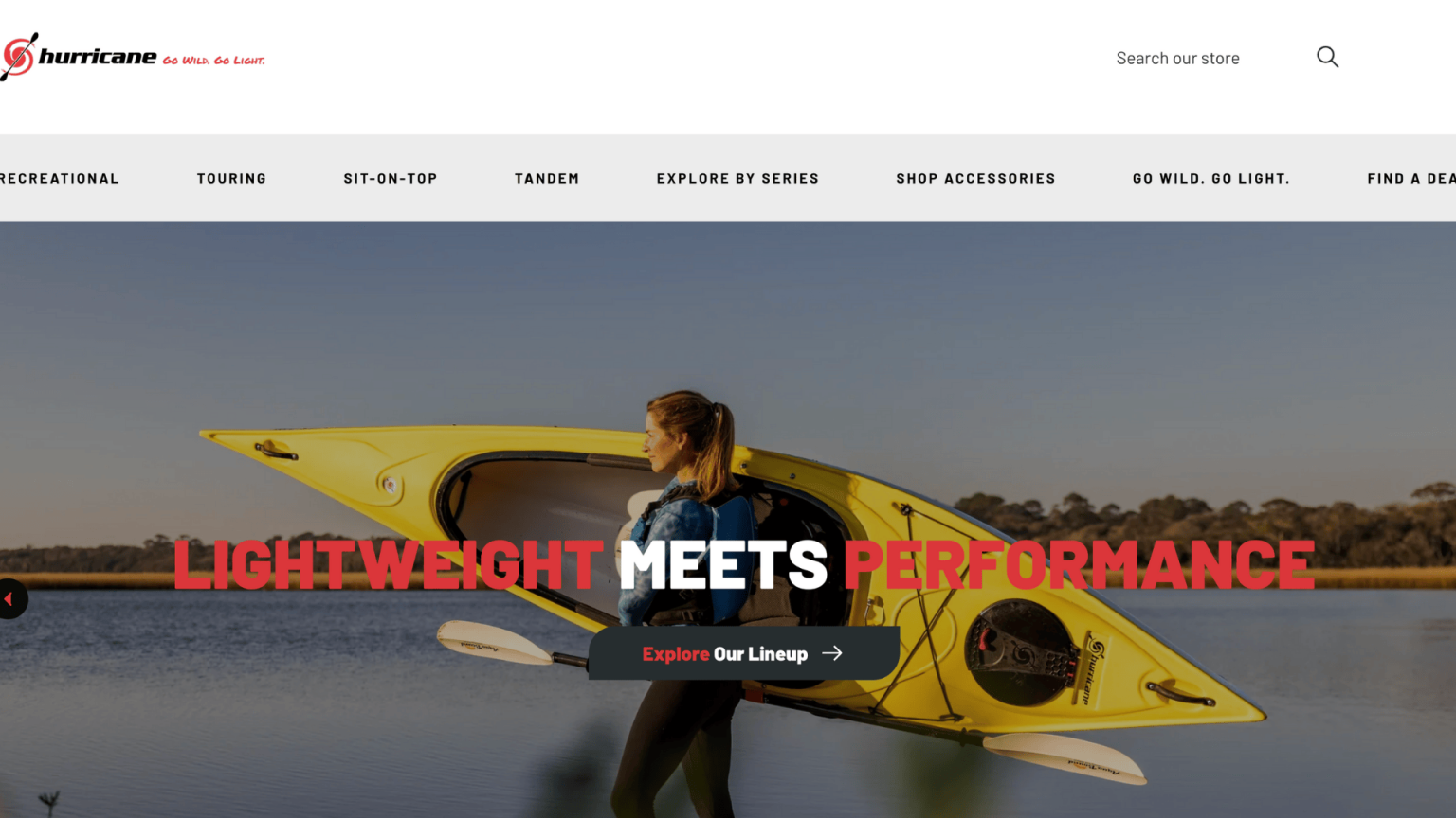 Hurricane Kayaks: Lightweight Performance Boats - Airkayaks